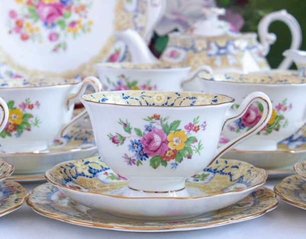 An Afternoon Tea Featuring Royal Albert Valentine - The Teacup Attic