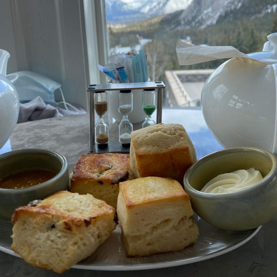 Afternoon Tea at the Fairmont Banff Springs Hotel